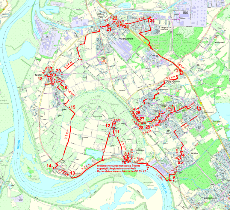 Historischer Geschichtspfad Voerde – Heimatverein Voerde – Niederrhein ...